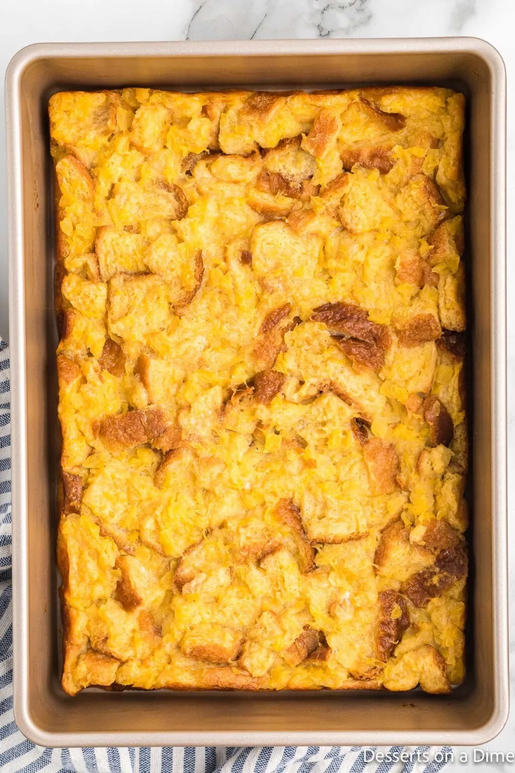 Pineapple Bread Pudding Recipe