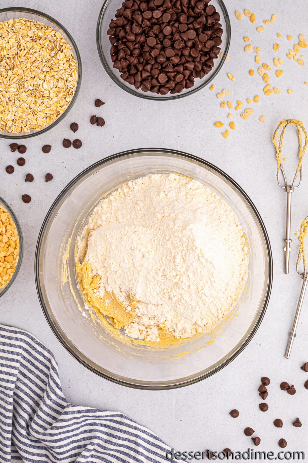 Rice Krispies Cookies - Desserts on a Dime