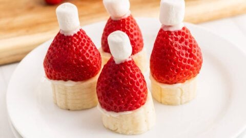Strawberry Santa Hats
