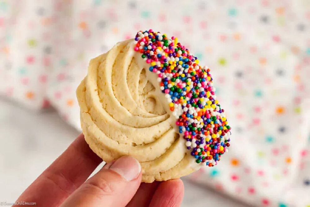 Butter Cookies - Desserts on a Dime