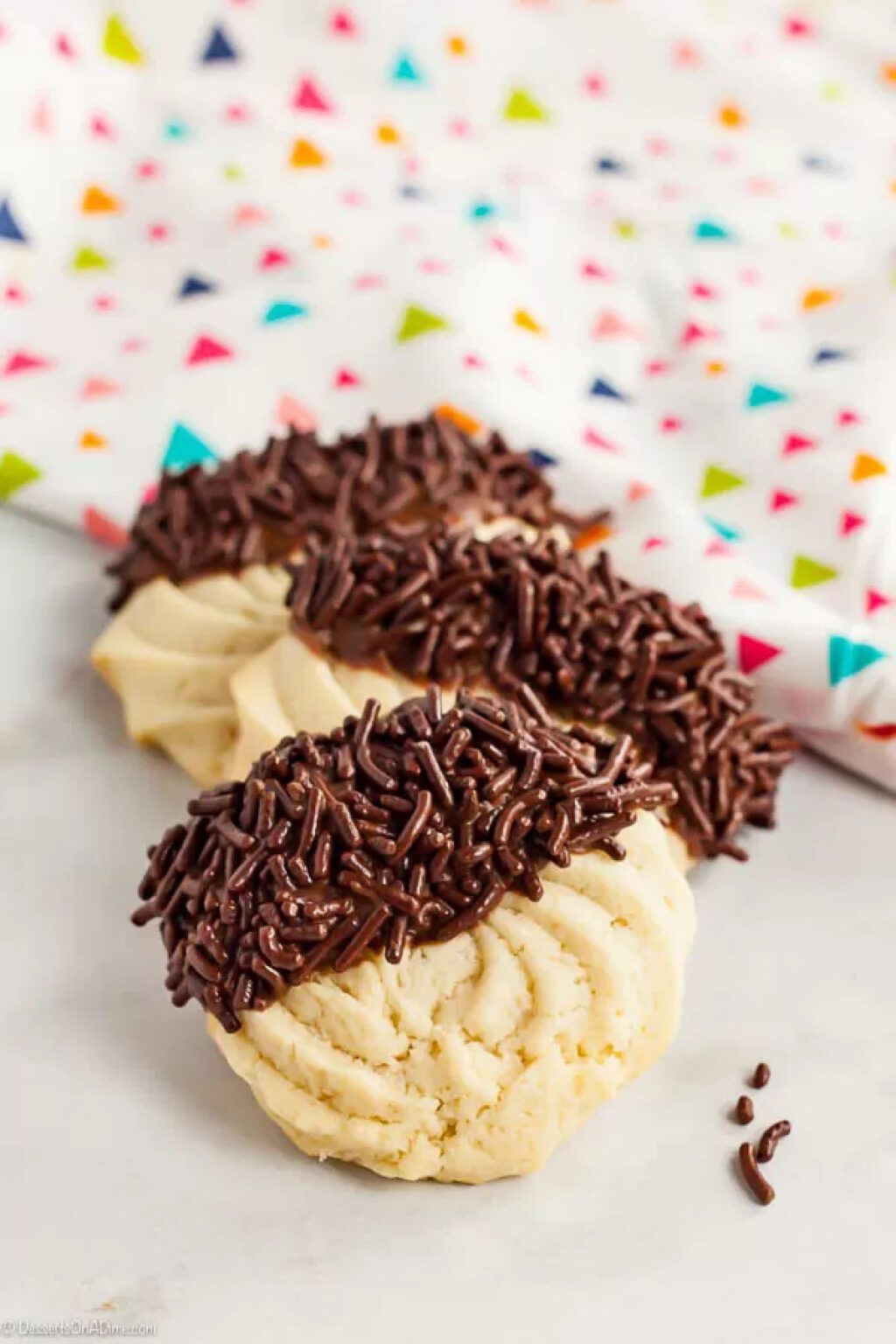 Butter Cookies - Desserts on a Dime