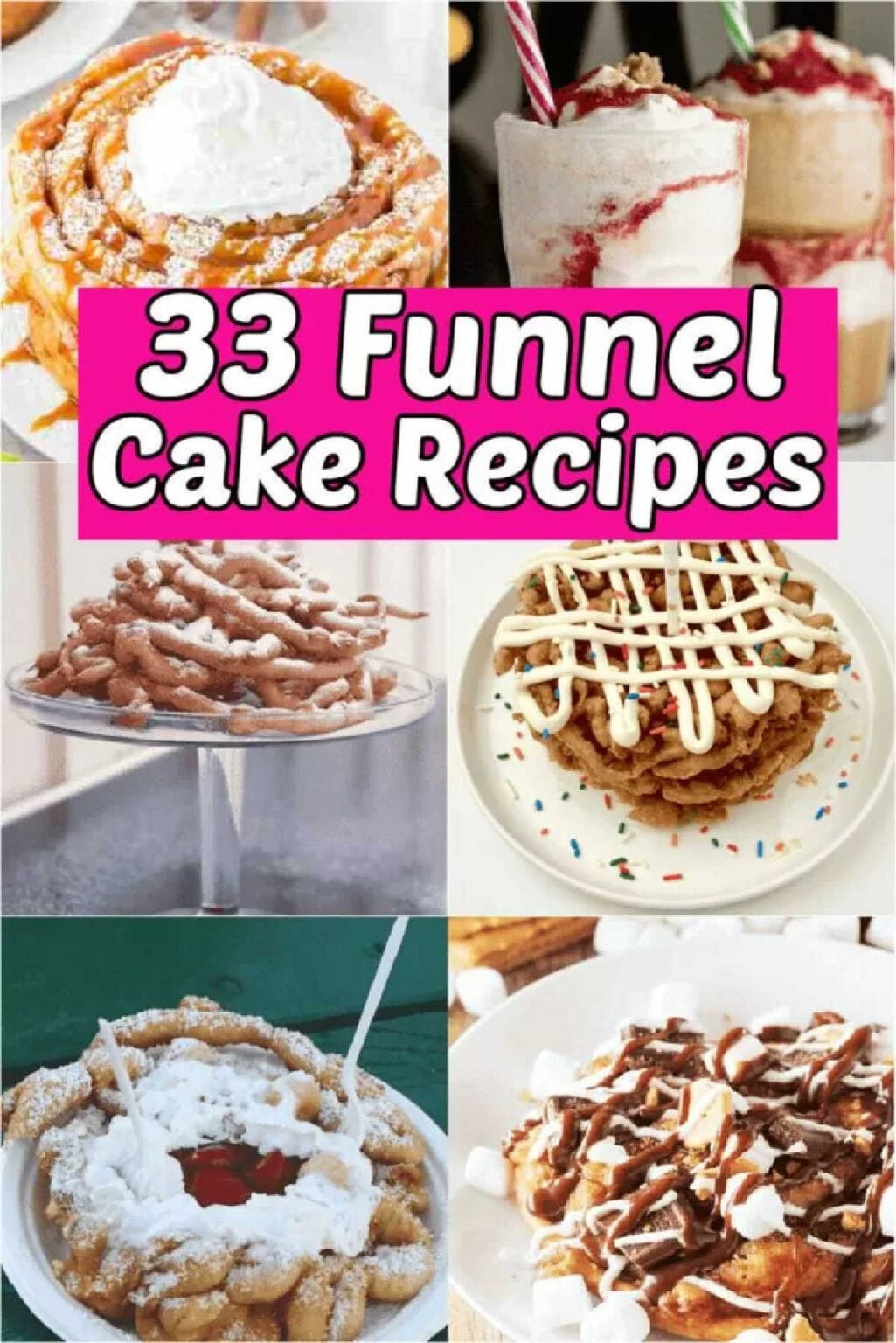 Funnel Cake Recipes - Desserts on a Dime