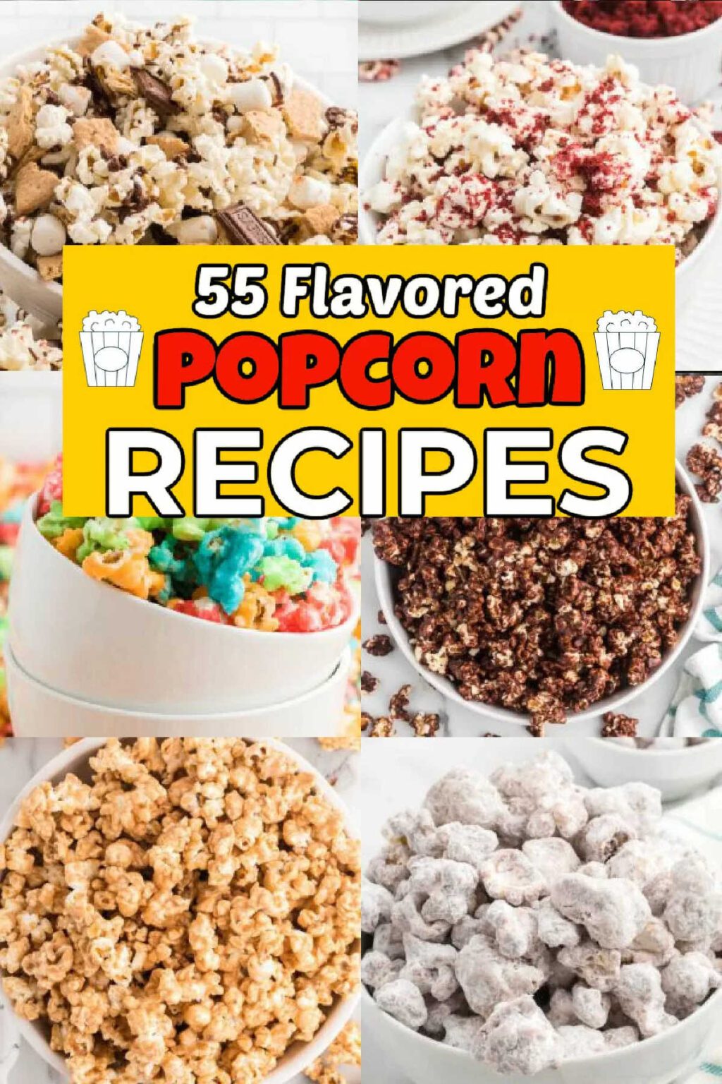 Flavored Popcorn Recipes - 55 Recipes for Flavored Popcorn
