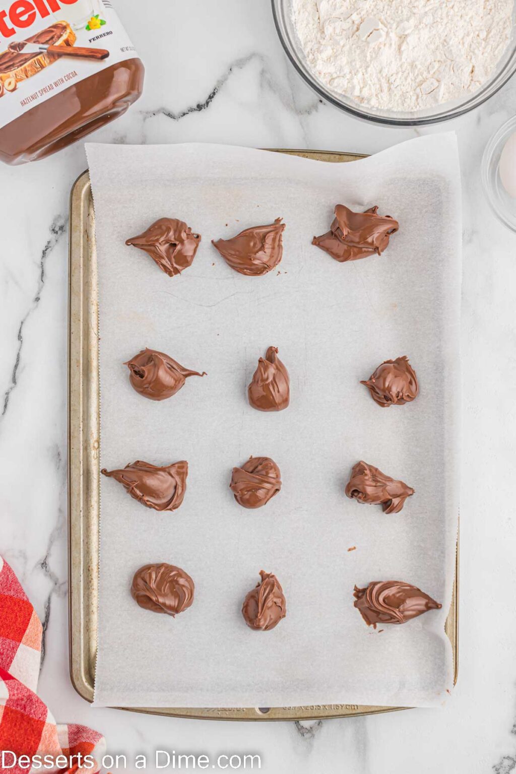 Deep Fried Nutella - Desserts on a Dime