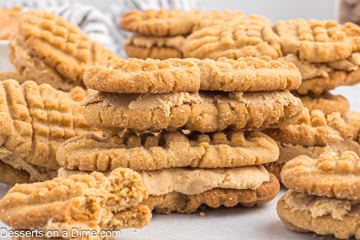Nutter Butter Cookies - Desserts on a Dime