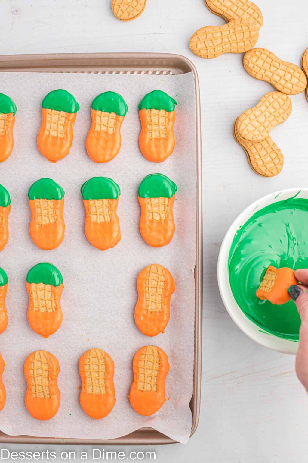 Leprechaun Cookies - Desserts on a Dime