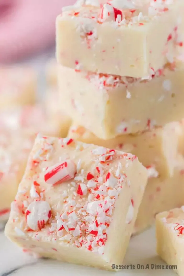 4 easy ingredients for peppermint fudge recipe