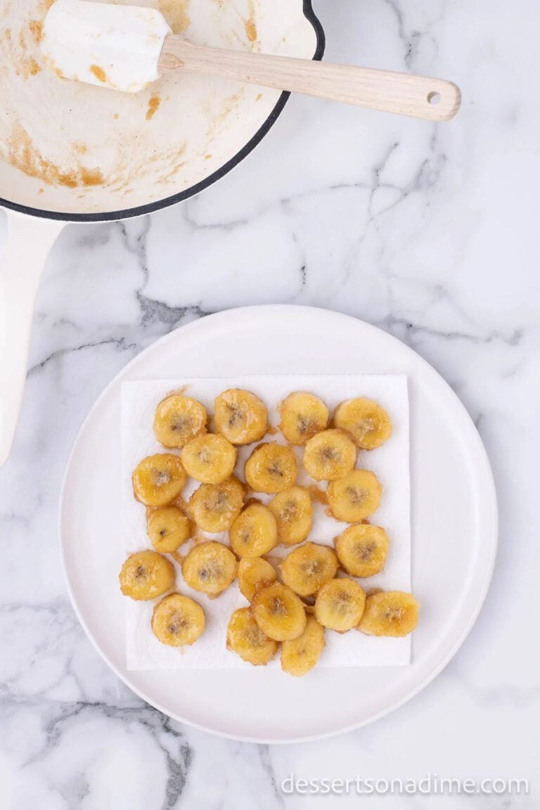 Fried Bananas - Desserts on a Dime