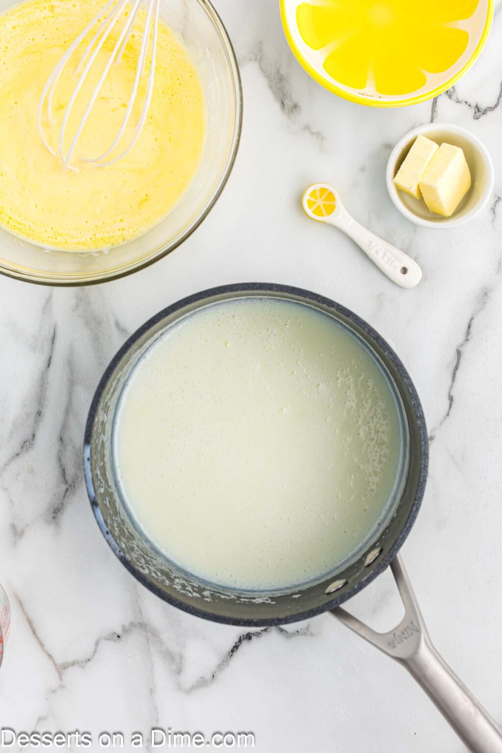 Easy Lemon Pudding Recipe - Desserts on a Dime