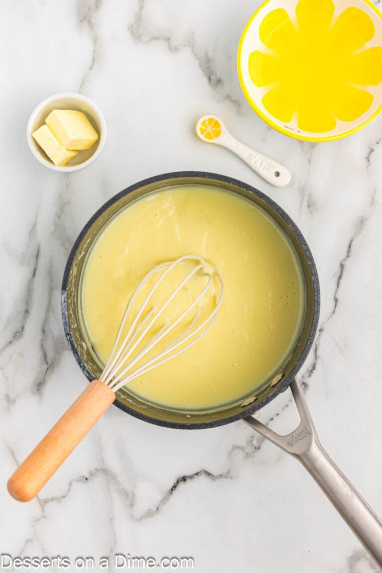 Easy Lemon Pudding Recipe - Desserts on a Dime