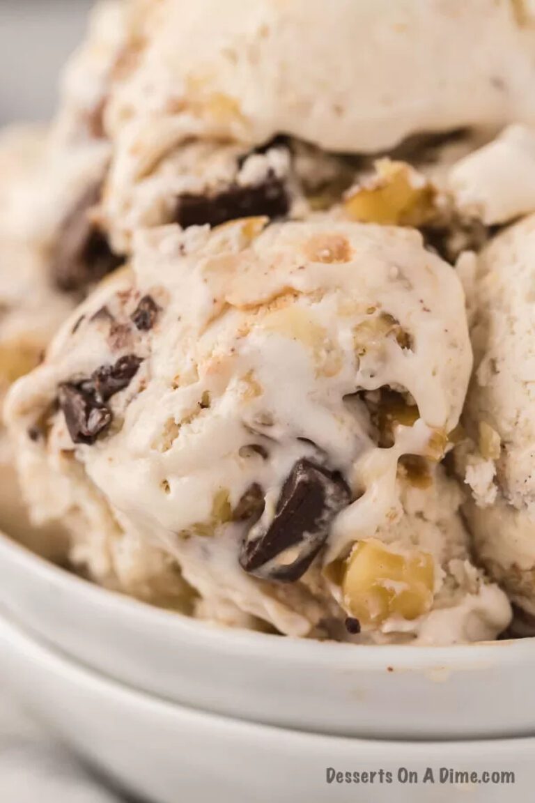 Chunky Monkey Ice Cream - Desserts on a Dime