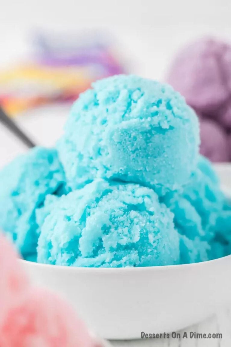 Kool aid Ice Cream Recipe - Desserts on a Dime