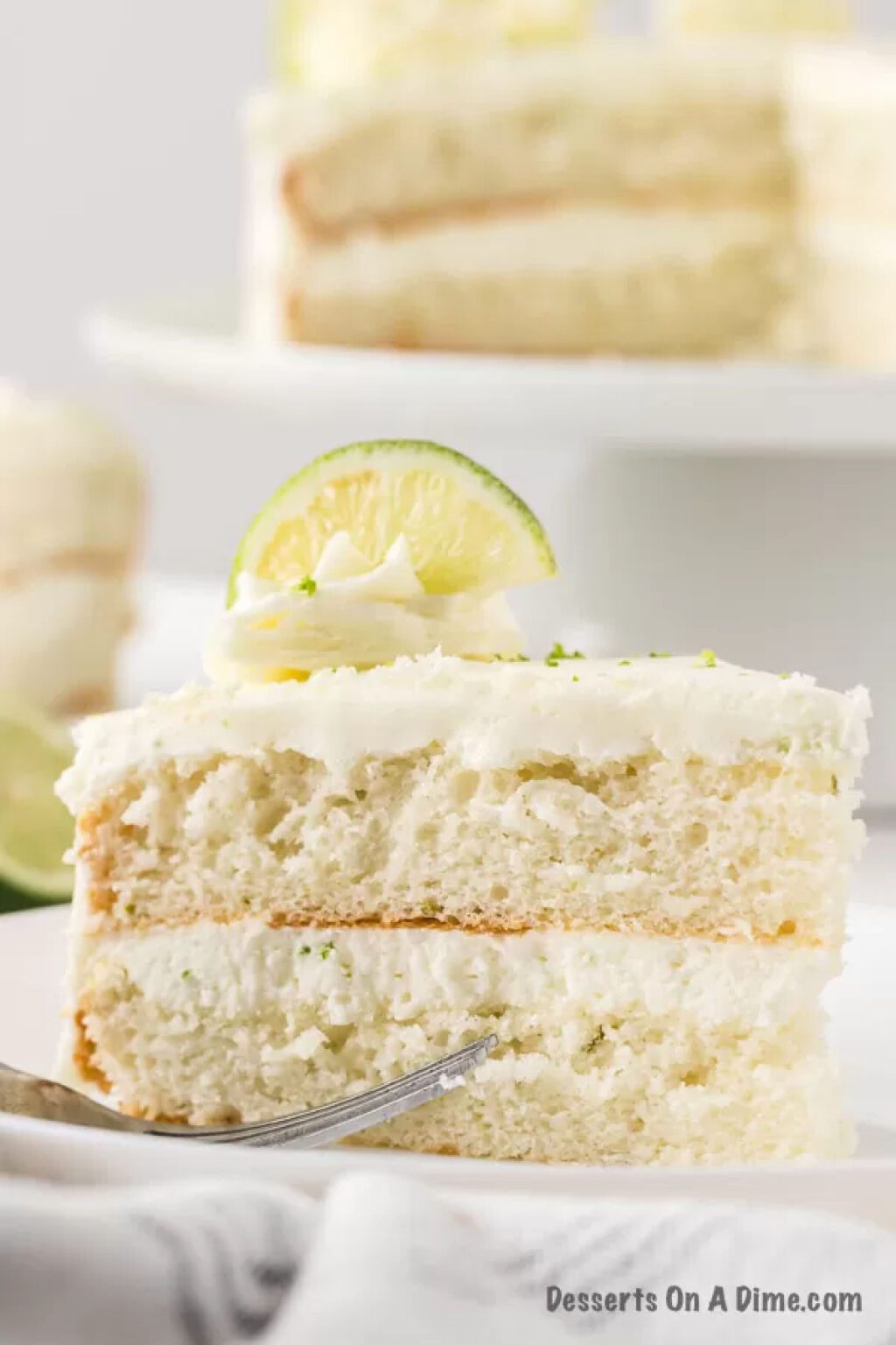 Margarita Cake - Desserts on a Dime
