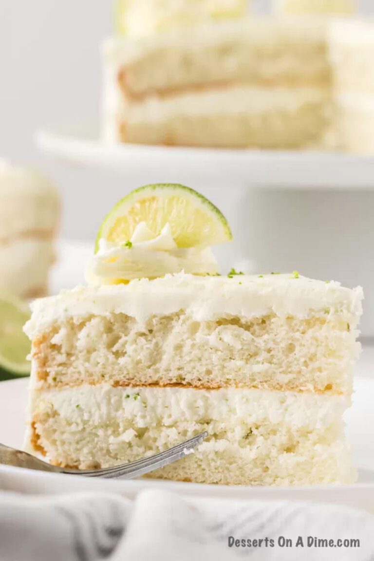 Margarita Cake - Desserts on a Dime