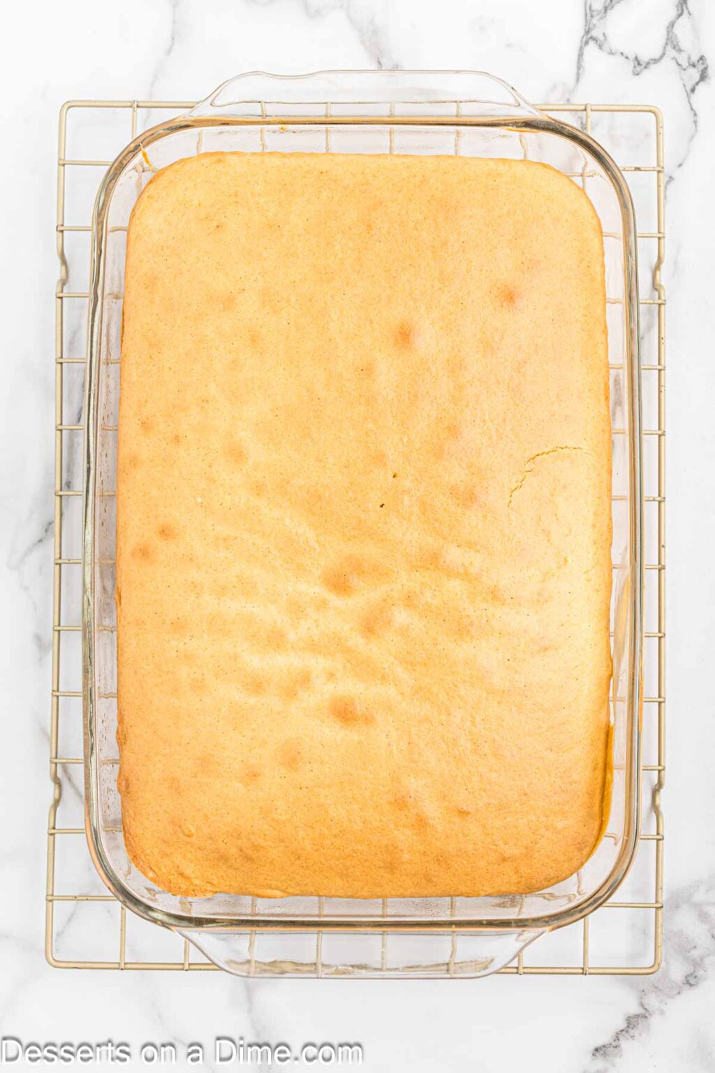 Fireball Poke Cake - Desserts on a Dime