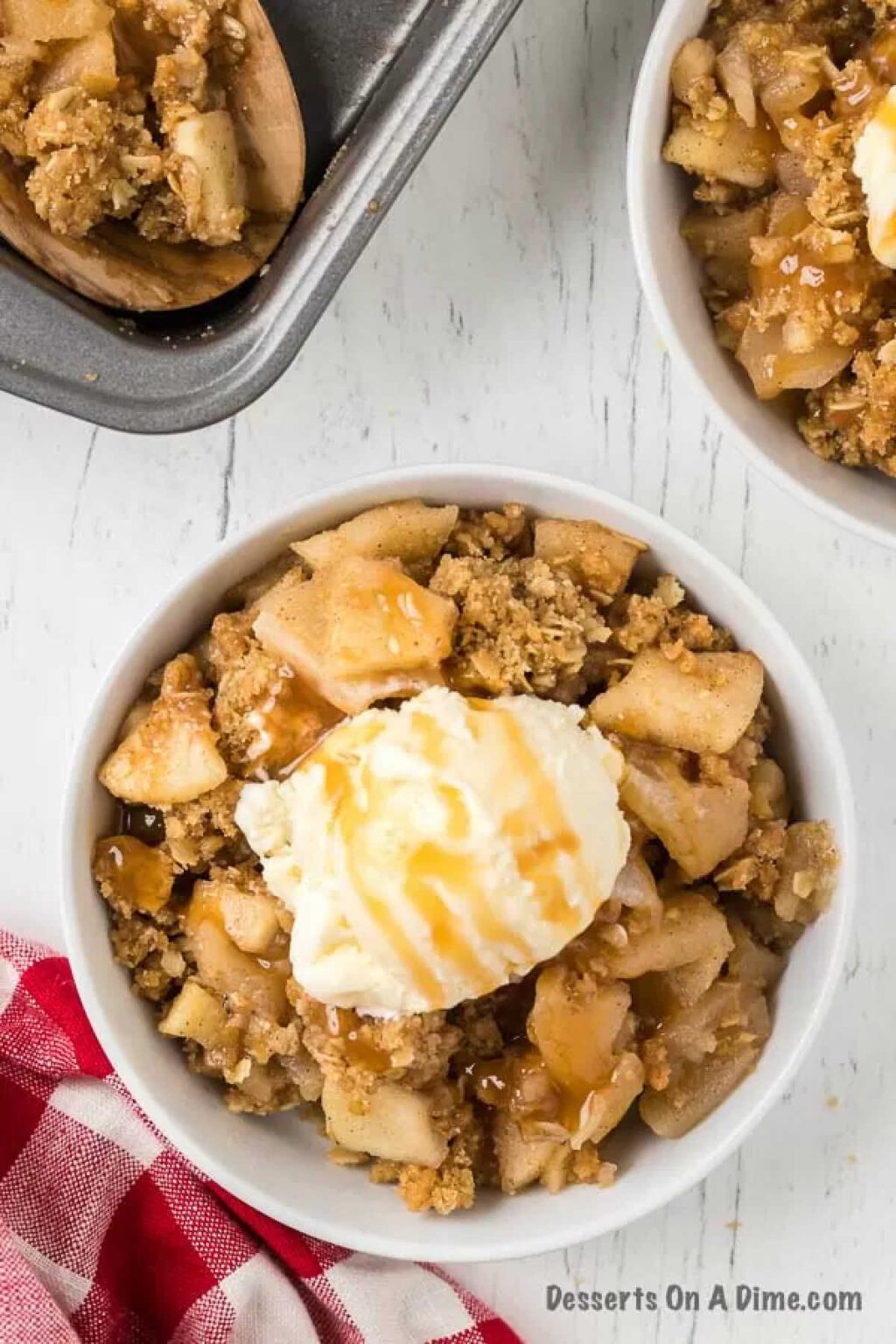 Apple Crisp Recipe - Desserts on a Dime