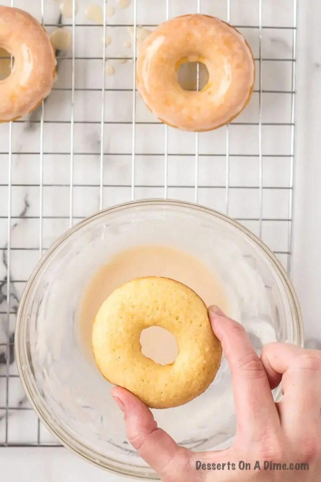 Homemade glazed donuts - how to make easy glazed donuts