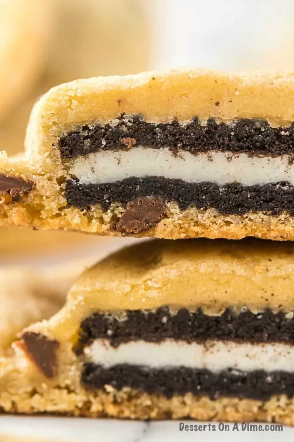 Oreo Stuffed Cookies Recipe