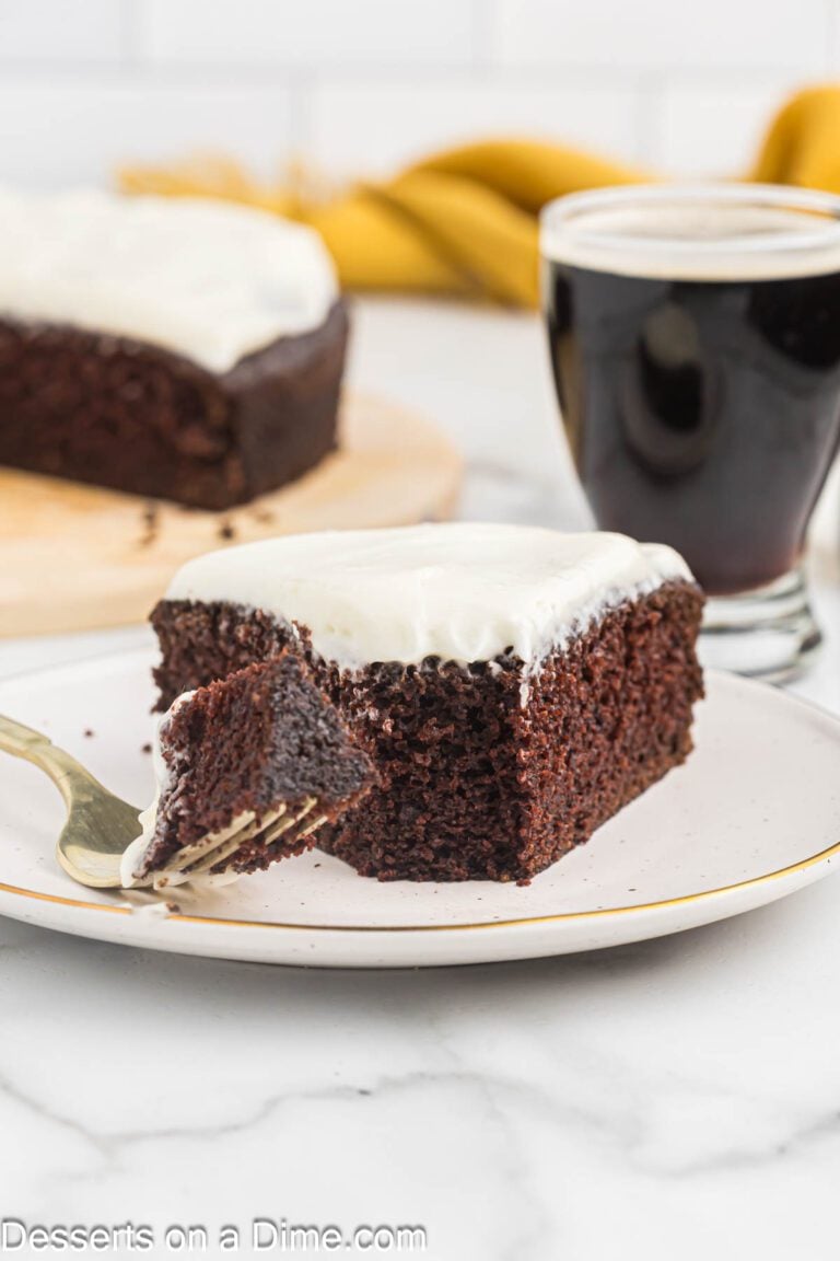 Guinness Chocolate Cake - Desserts on a Dime