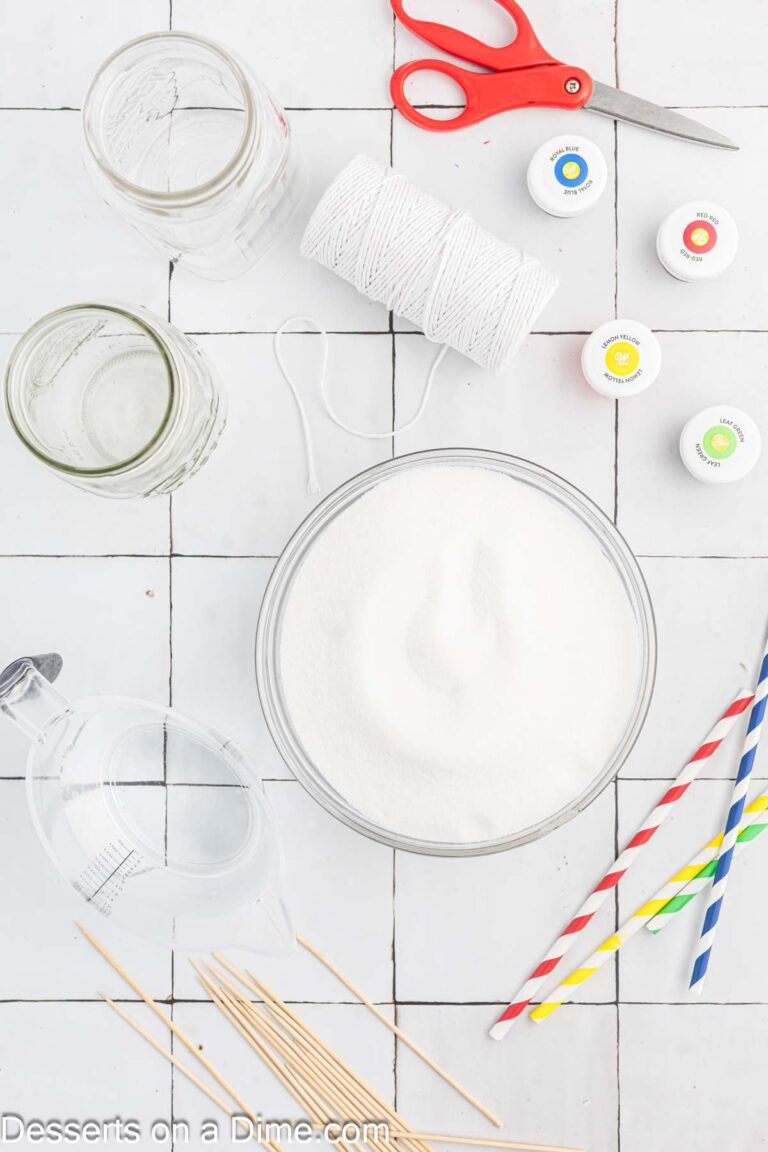 How to Make Rock Candy - Desserts on a Dime