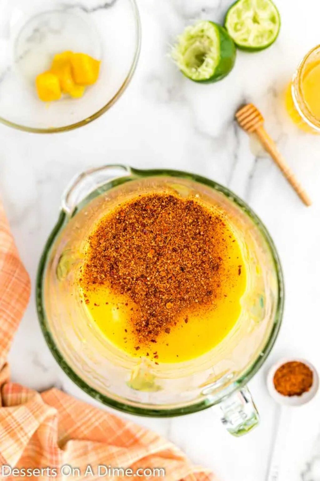 Mango Tajin Popsicles - Desserts on a Dime