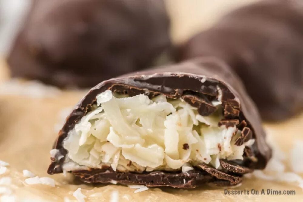 Homemade Mounds Bar Recipe - Desserts on a Dime
