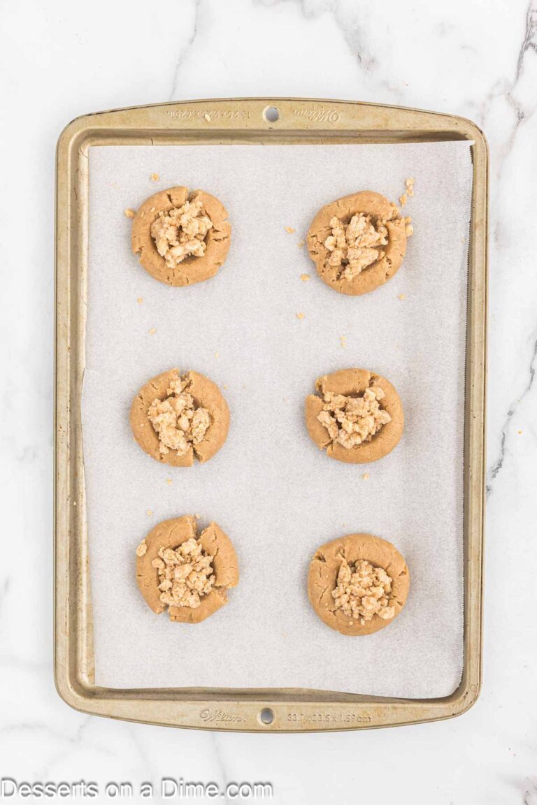 Coffee Cake Cookies - Desserts on a Dime