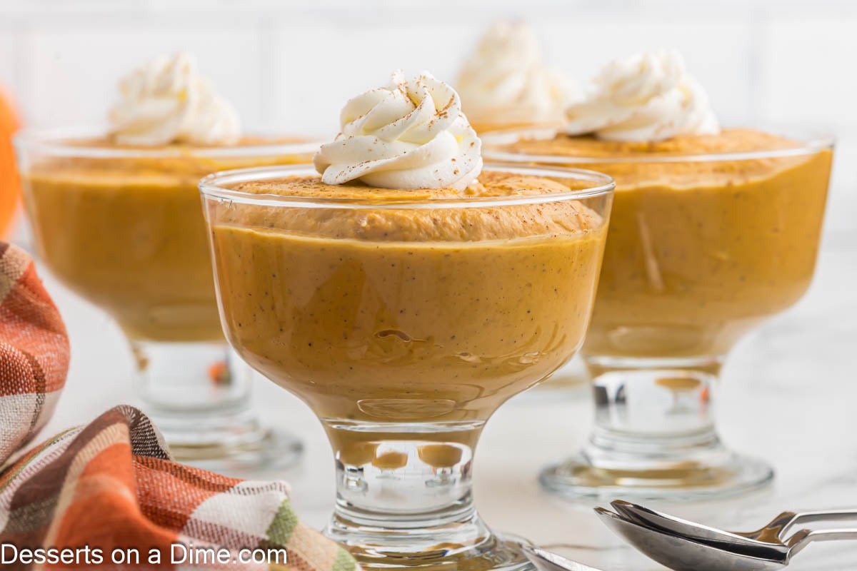 Pumpkin Pudding - Desserts on a Dime