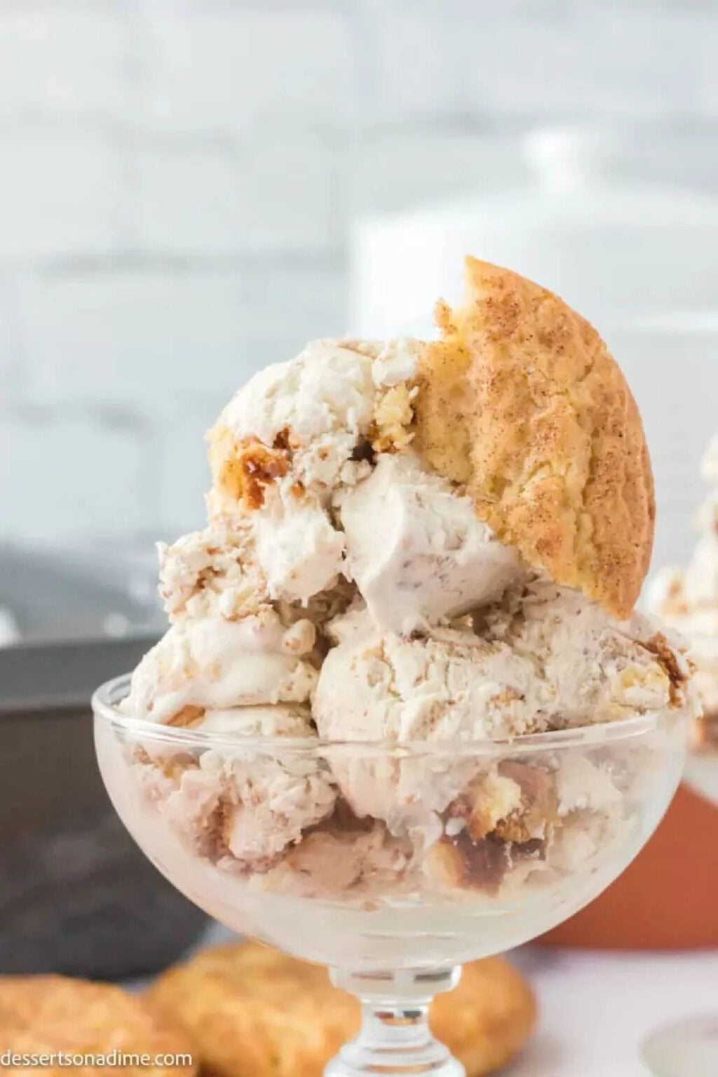 Snickerdoodle Ice Cream - Desserts on a Dime