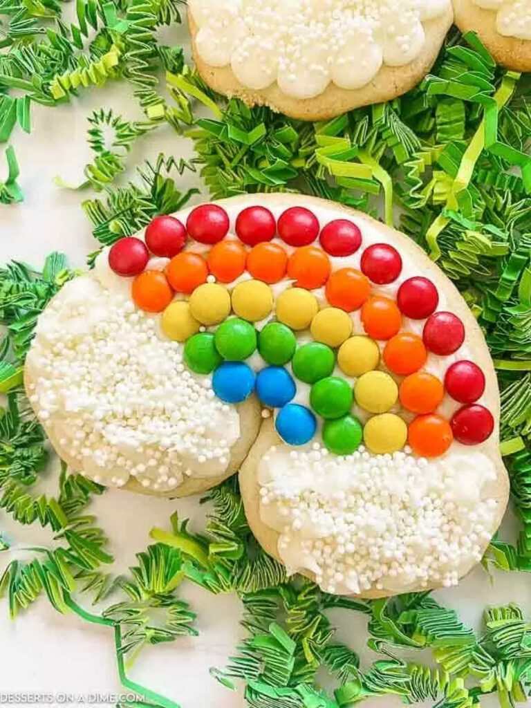 Rainbow Cookies - Desserts on a Dime