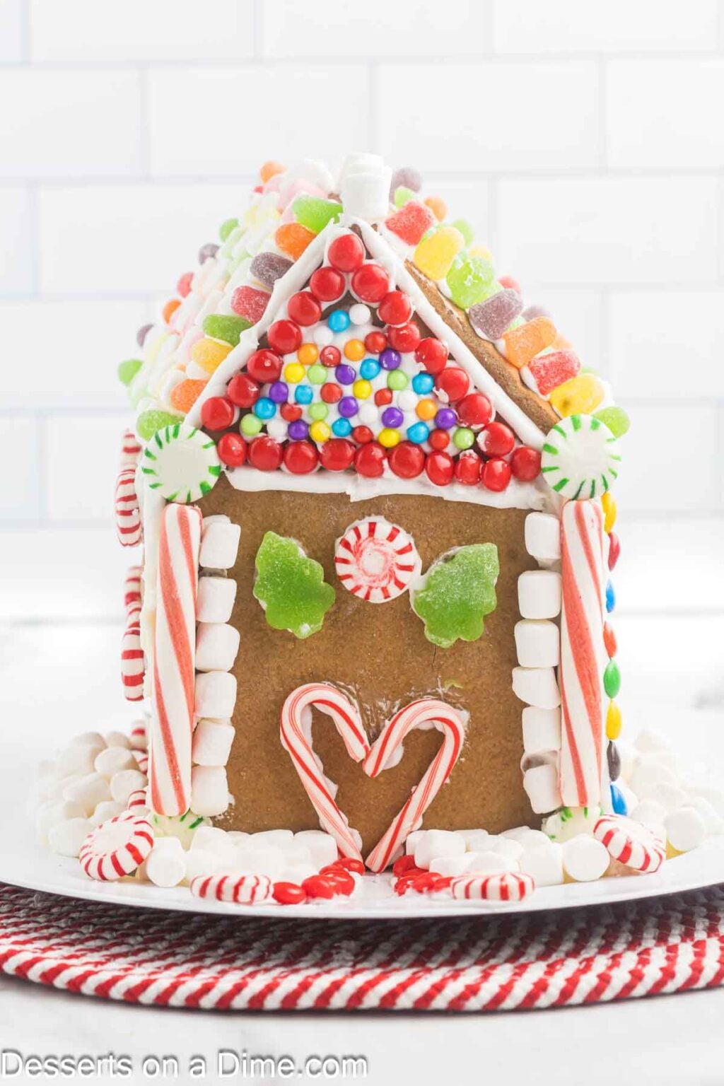 Gingerbread House - Desserts on a Dime