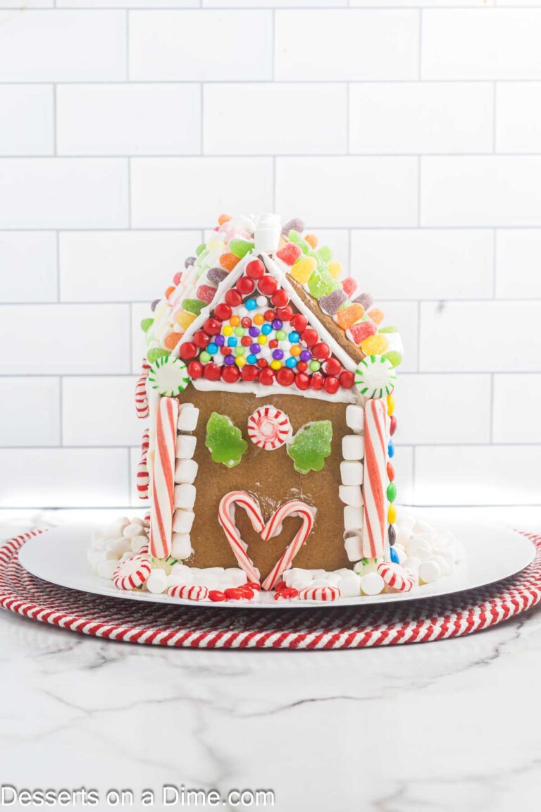 Gingerbread House - Desserts on a Dime