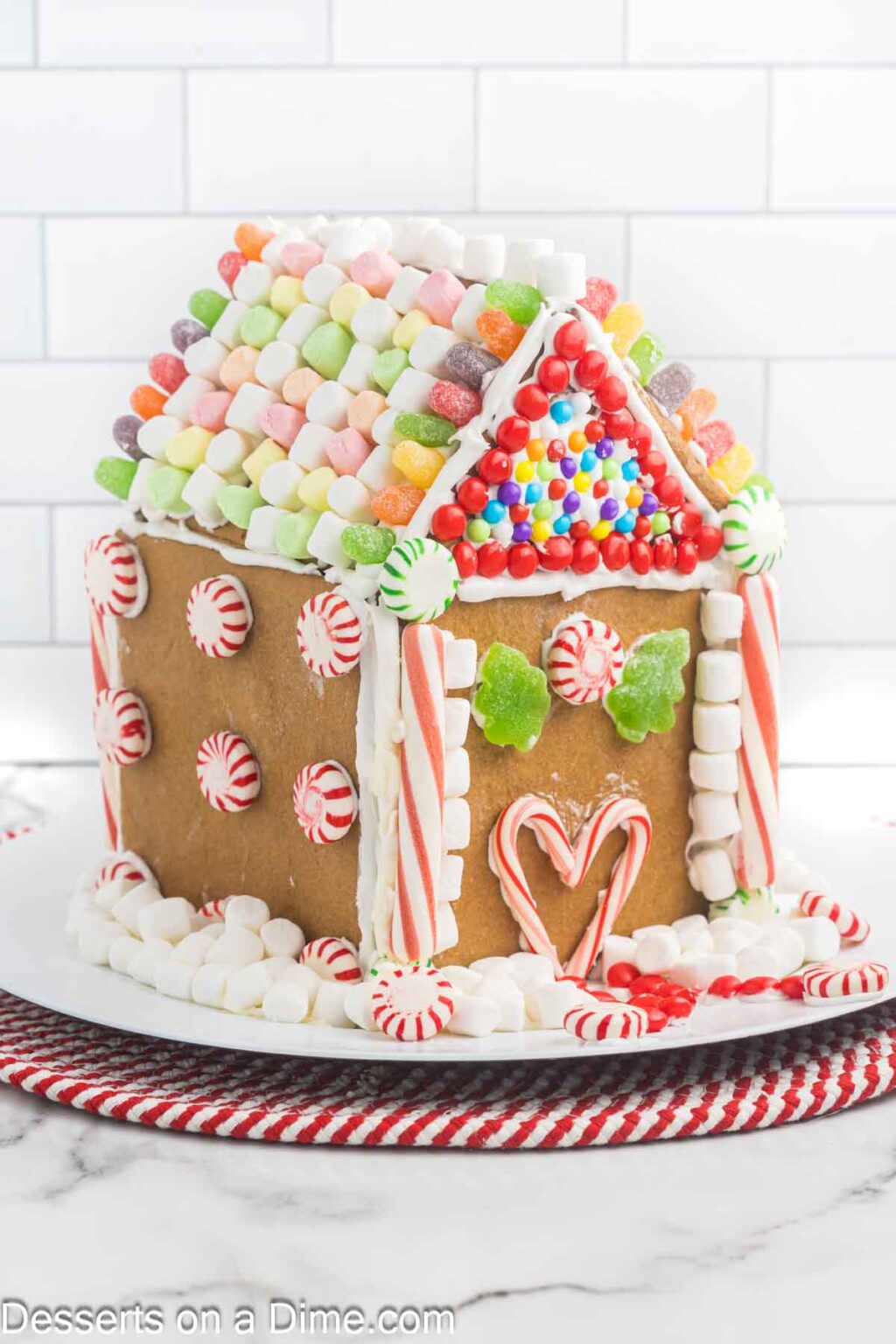 Gingerbread House - Desserts on a Dime