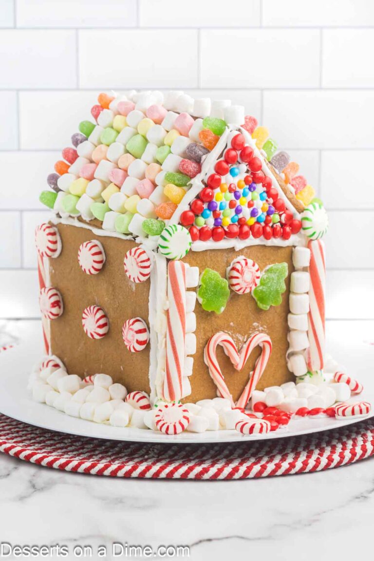 Gingerbread House - Desserts on a Dime