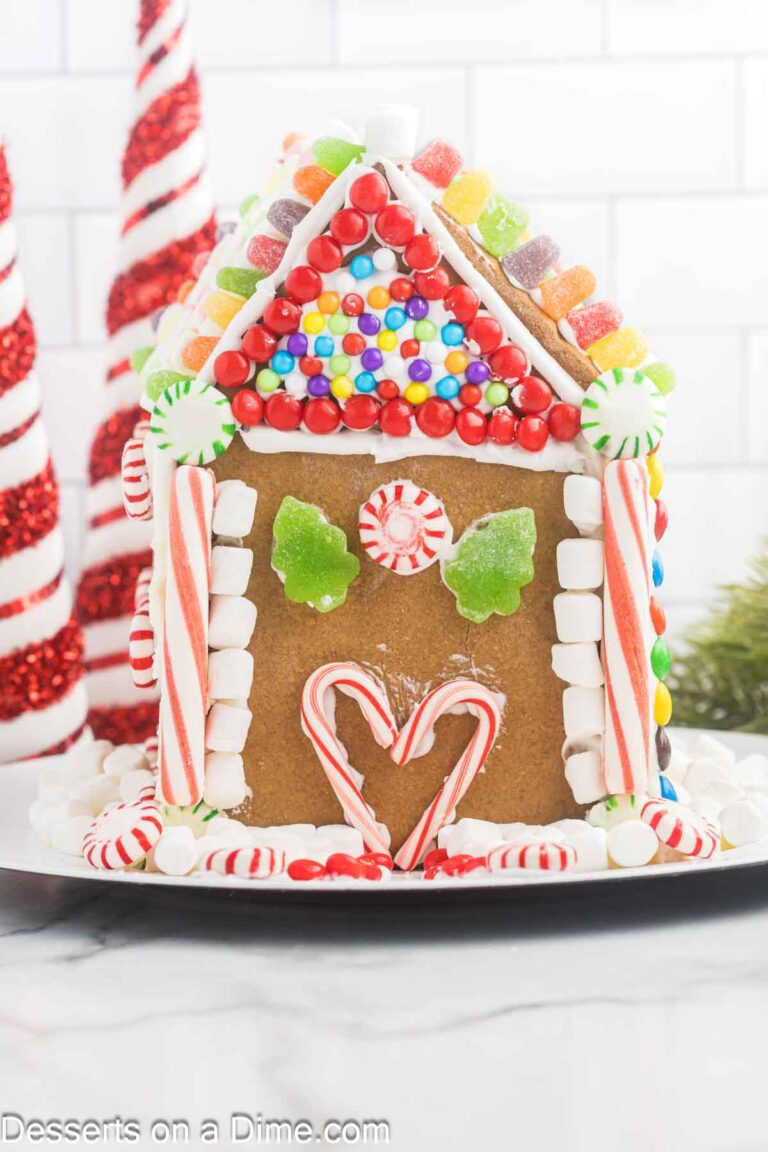 Gingerbread House - Desserts on a Dime
