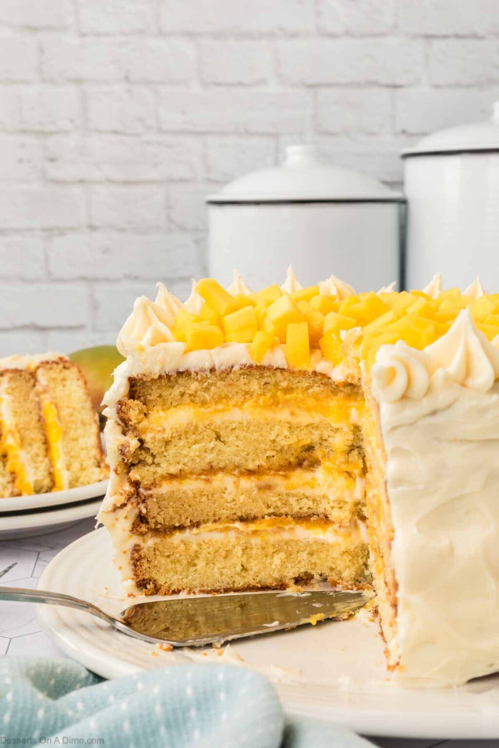 Mango Cake - Desserts on a Dime