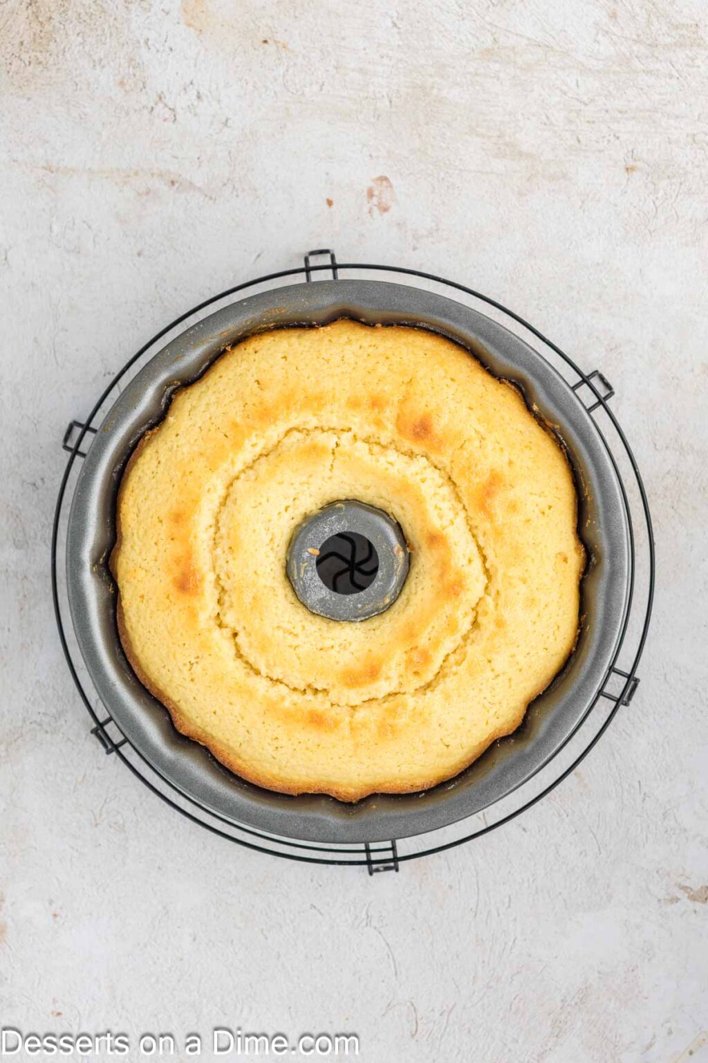 Donut Cake Recipe - Desserts on a Dime
