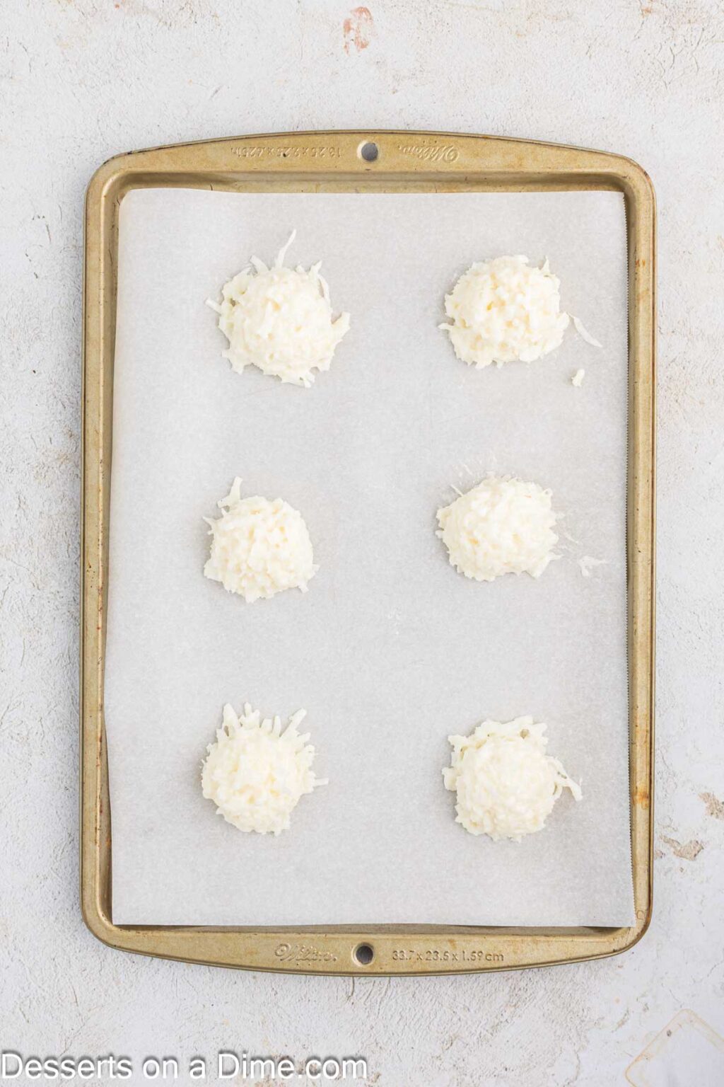 Macaroon Cookies - Desserts on a Dime