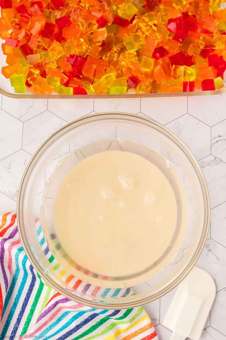Broken Glass Jello - Desserts on a Dime