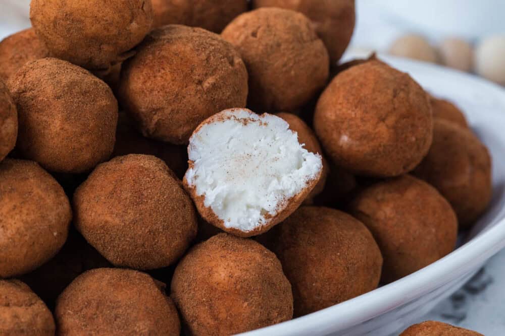 Irish Potato Candy - Desserts on a Dime